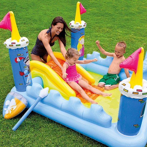 בריכת משחקים לתינוקות טירה מהאגדות INTEX 57138