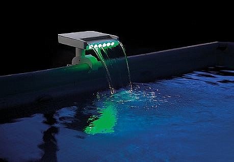 מזרקת מים מפל מים לד לבריכה INTEX 28090