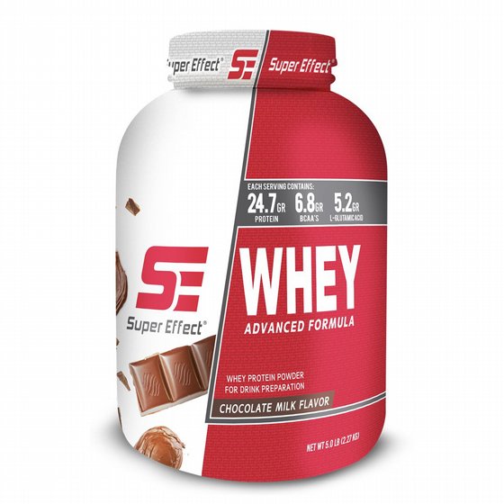 אבקת חלבון מי גבינה בטעם בננה 2.27 קילוגרם SUPER EFFECT OneWhey